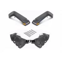 China Wheel Eyebrow With Lining For Jeep Wrangler 2007-2017 Upgrade To 2018-2022 for sale