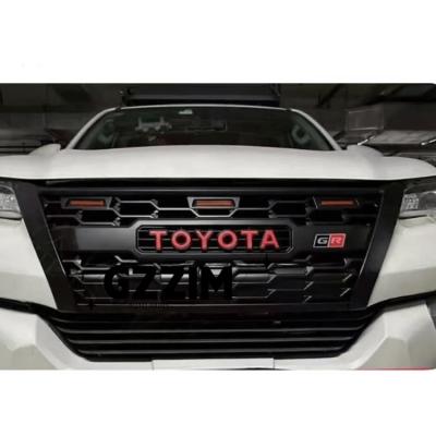 China ABS Car Front Bumper Grille with LED for Toyota Fortuner 2016 for sale