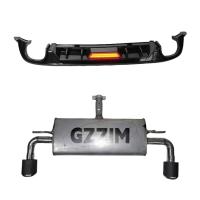 China ABS/PP Material Rear Bumper Lip Spoiler Diffuser for Golf 7.5 To GT Style for sale