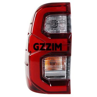 China ABS Plastic Aftermarket Modified LED Tail Lamp Rear Light For 2021GR Toyota Hilux Vigo Tail Lamp for sale