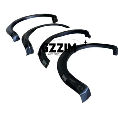 China Fender Flare With Light For Ford Everest 2024 Black Fender Flares Modified Wheel Brows for sale