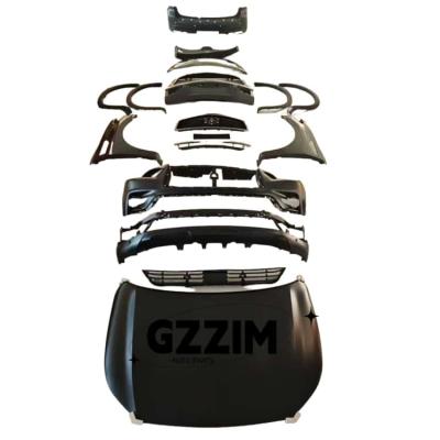 China Infiniti QS80 Car Front Rear Bumper Grille Hood Fender Spoiler Bodykit for sale