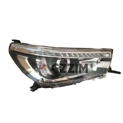 China Replacement ABS Plastic Modified Orginal StyleHead Lamp For Toyota 2016 Auto Accessories Replacement Head Lamp for sale