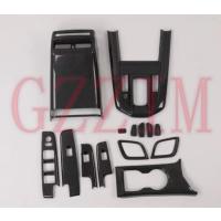 China Carbon Fiber Look Car Interior Decal Sticker Trim New Cars Decoration Accessories for DMAX D-max 2020 2021 for sale