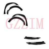 China 2022 Toyota BRZ GR86 TRD Black Plastic Front Lip Fender Flare Original Fitment Side Skirt & Rear Bumper Set for sale