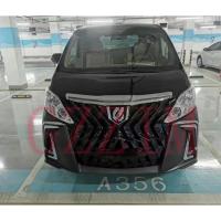 China Front Bumper Grille Bodykit With Specially Design Style Grille Full Sets For Alphard 2008 Upgrade To  2018 for sale
