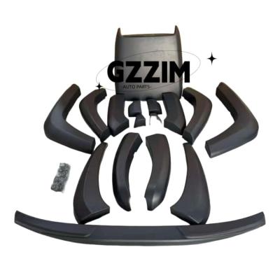 China Car Parts Wide Fender Flares and Hood Cover Trim Plastic ABS Trim for LC300 High Visibility Accessory for Cars for sale