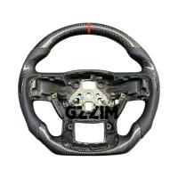 China Car Accessories Custom Carbon Fiber Steering Wheel Suitable Car Steering Wheel For Ford F150 2015-2019 for sale