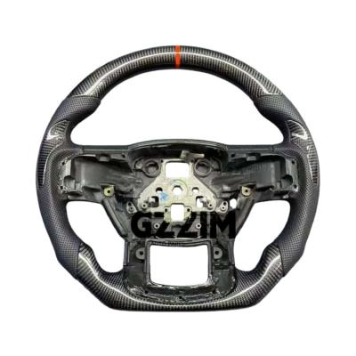 China Car Accessories Custom Carbon Fiber Steering Wheel Suitable Car Steering Wheel For Ford F150 2015-2019 for sale