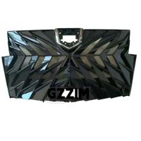 China Modified Car Front Bumper Grille Auto Grille Car Black Golden Middle Grilles For Toyota Alphard 2018 for sale