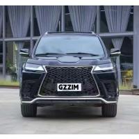 China Lexus LX570 2008-2015 To LX600 Style Upgrade Parts Car Front & Rear Bumper Facelift Fender Hood Car Lamp Bodykit Upgrade Parts for sale