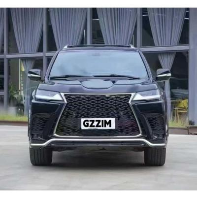 China Lexus LX570 2008-2015 To LX600 Style Upgrade Parts Car Front & Rear Bumper Facelift Fender Hood Car Lamp Bodykit Upgrade Parts for sale