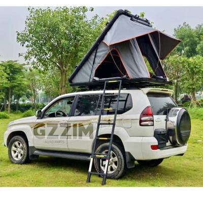 China Factory Supply OEM/ODM 2.1m Triangle Aluminum Car Rooftop Tent Waterproof Hard Shell for sale