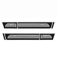 China Side Door PP Matte Black Door Protection Molding Trim Panel 4Pcs for Suzuki Jimny JB74 JB64 2018-2024 for sale