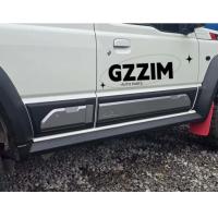 China Side Door PP Matte Black Door Protection Molding Trim Panel 4Pcs for Suzuki Jimny JB74 JB64 2018-2024 for sale
