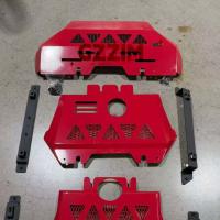 China High Quality Off Road Aluminum Alloy Lower Skid Plate Front Bottom Guard Replacement Bumper Board Trim for Hilux Travo 2025 for sale