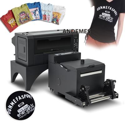 China 17 Inch A2 DTF Printer 2 Xp600 Head Direct To Film Inkjet DTF Printer With Top Notch for sale