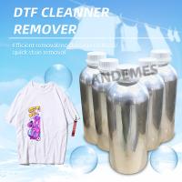 China DTF Cleaner Remover For Sticky Residue Safe On Fabric Print 500ml/Bottle Transparent Fast Drying Ink Type for sale