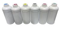 China 1L DTF Printer Ink CMYKW LC LM Heat Transfer Technology For PET Film Hot Melt Powder for sale