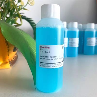 China Ink Type Cleaning Liquid Super Cleaner For DTF Nozzle Clogged Solution Printer 100ml Water Based for sale