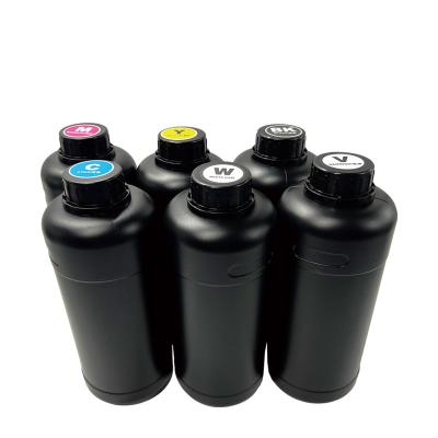 China Andemes UV Inkjet Printer Ink 1000ml Vanish Bright Color Ink Crystal Printing Transfer Printing for sale