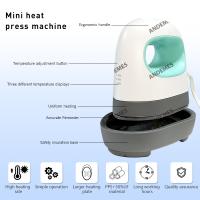 China Mini Heat Press Machine For T Shirts Transfer Logo Transfer Dimensions 15.3x16x9.2cm for sale