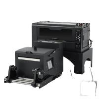 China OEM Support 17inch High Speed All in One Roll Mini Impresora Dtf Printer with Shaker Powder Machine Xp600head for sale