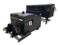 China OEM Support 17inch High Speed All in One Roll Mini Impresora Dtf Printer with Shaker Powder Machine Xp600head for sale