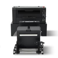 China XP600 42cm Printing And Shaking Powder Tshirt Printing Machine PET Film Roll To Roll Printer for sale