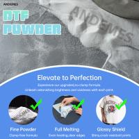China Excellent 100% Tested White TPU DTF Powder for DTG Printing Hot Adhesive Heat Soft for sale