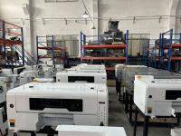 China CMYKW V Ink Color Andemes A3 30cm Uv Dtf Printer Roll to Roll Printing with 3 Xp600 I1600 Head Sticker Printer for sale