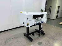 China CMYKW V Ink Color Andemes A3 30cm Uv Dtf Printer Roll to Roll Printing with 3 Xp600 I1600 Head Sticker Printer for sale