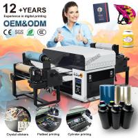 China 3060 3in1 UV Printer UV Special Ink 3 Printing Productively Cylinder Roll to Roll Crystal Sticker for Your Requirements for sale