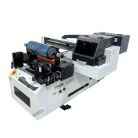 China Inkjet Printer 4050 UV Printer Digital Flatbed Uv AB Film XP600 Printhead Cold Transfer using CMYKW V Ink Color for sale