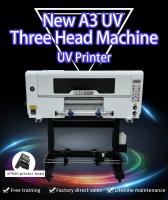 China Top- Roll-to-Roll A3 Dual Xp600 Hosan Board UV Printer for Personalized Printing Epson Compatible for sale