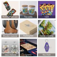 China UV DTF Printer Cup Wrap Stickers Printing Machine A3 30cm Dx7 Head Roll to Roll Inkjet Printer with CMYKW V Ink for sale