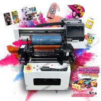 China XP600 Print Head UV Flatbed Printer for Small Size Industry Inkjet Printing on Phone Case Suitcase Glass for sale