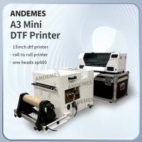 China XP600 Dual Head DTF Mini A3 Printer For Shirt Printing Powder Shaking In 33cm Printing Size for sale