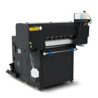 China 600mm Semi-Automatic T-Shirt Logo Printing Machine with Stainless Steel I3200 Print Head All-in-One DTF Inkjet Printer for sale