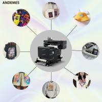 China 600mm Semi-Automatic T-Shirt Logo Printing Machine with Stainless Steel I3200 Print Head All-in-One DTF Inkjet Printer for sale