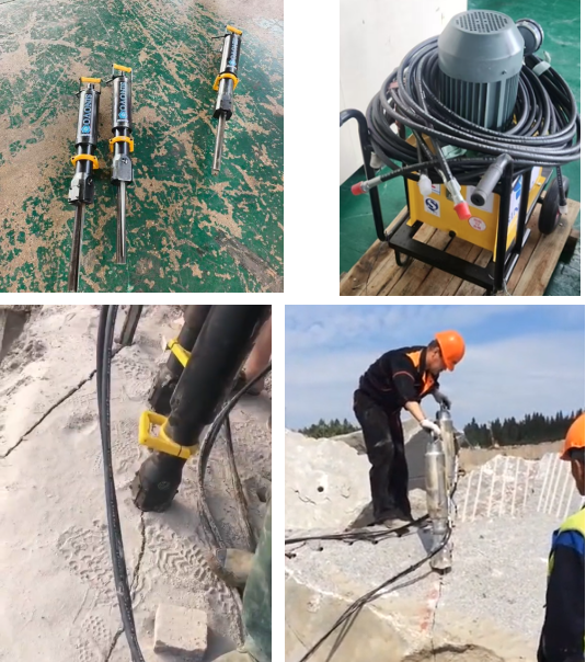 handheld hydraulic rock splitters