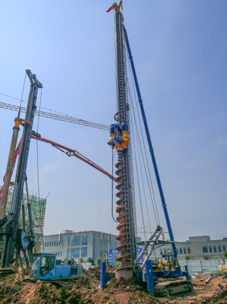 CFA Long Auger Drilling Rig