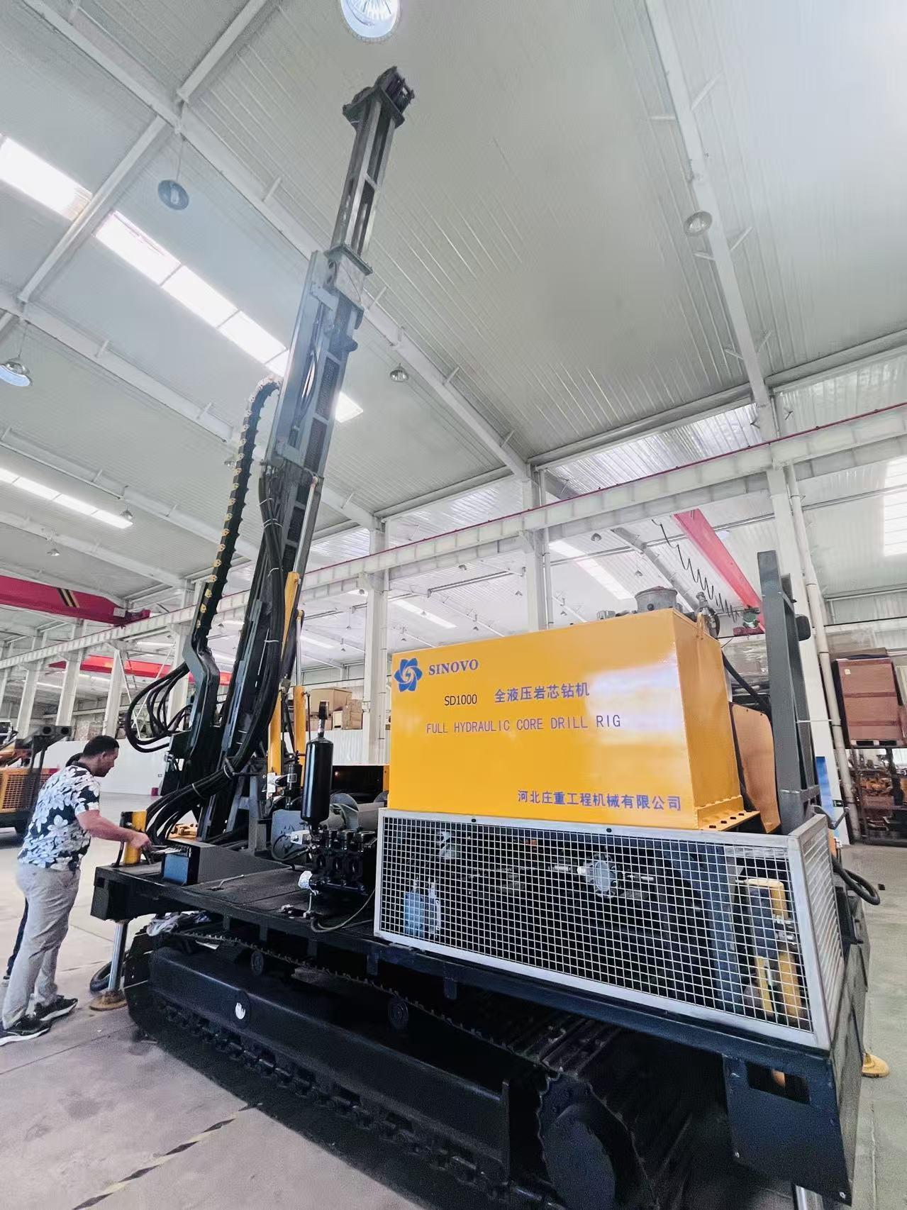 Core drilling rig