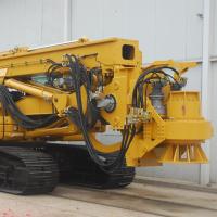 China TR138D 40m Depth Hydraulic Press Pile Driver Borehole Small Rotary Drilling Rig for sale