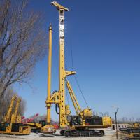 China Depth 130m large diameter 4m Rotary Drilling Rig For Construction work TR500D mounted on original CAT base for sale