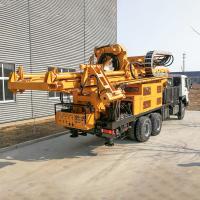 China Oem 400m Depth SNR400c Water well Drilling Rig Truck Mounted Or Crawler Mounted With Air Compressor Or  Mud Pump for sale