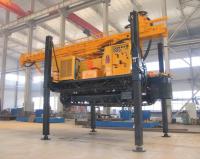 China Crawler Mounted Water Well Drilling Rig SNR-350B Drilling With Air Compressor Or Mud Pump for sale