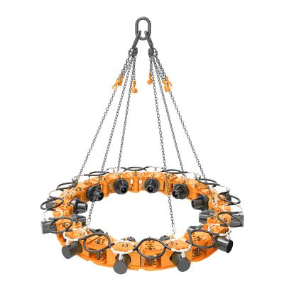 China SPA5 Hydraulic Pile Breaker Trimming Concrete Head Cutter Machine Break Round Pile for sale