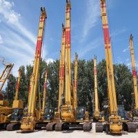 China TR Series Rotary Drilling Rig mounted High Stability Original Caterpillar Base for sale