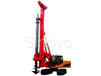 China Construction Works Customized 60kN.m Torque Small Portable Core Mining Bored Pile Drilling Rig for sale